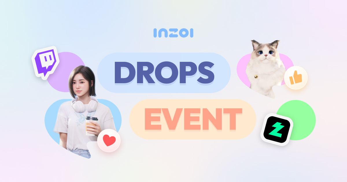 Evento Drops inZOI (inZOI: Creative Studio)